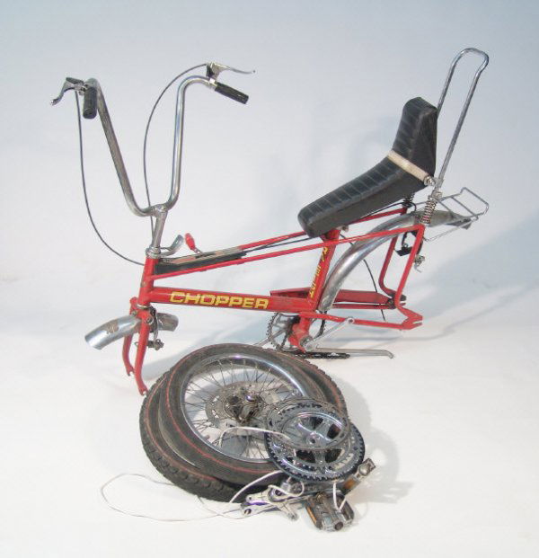 Raleigh Chopper Bicycle With Red Paintwork
