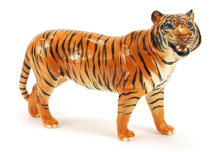 Large Beswick Tiger, 30cm In Length