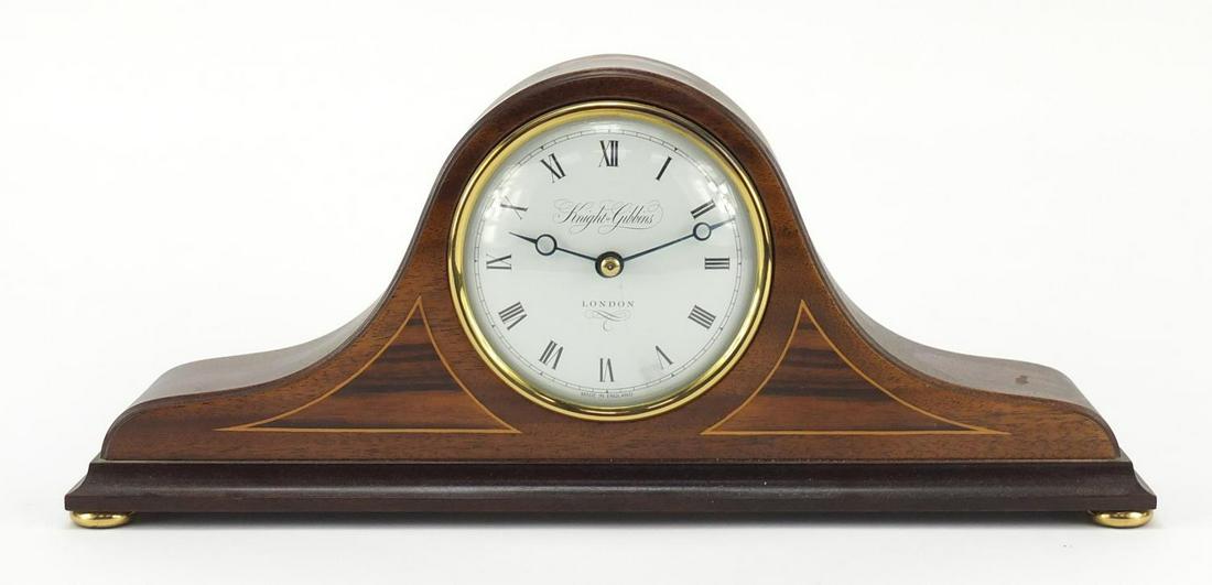 Knight & Gibbins Of London, Inlaid Mahogany Napoleon