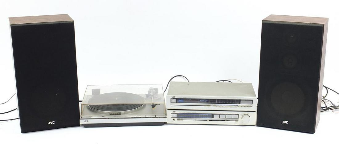 Vintage Jvc Hi Fi Separates And Speakers Including