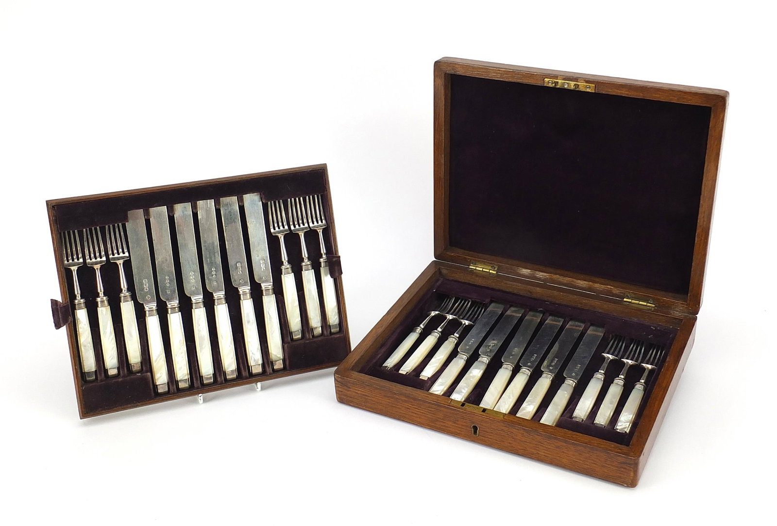 William Hutton & Sons, Set Of Twelve Victorian Silver