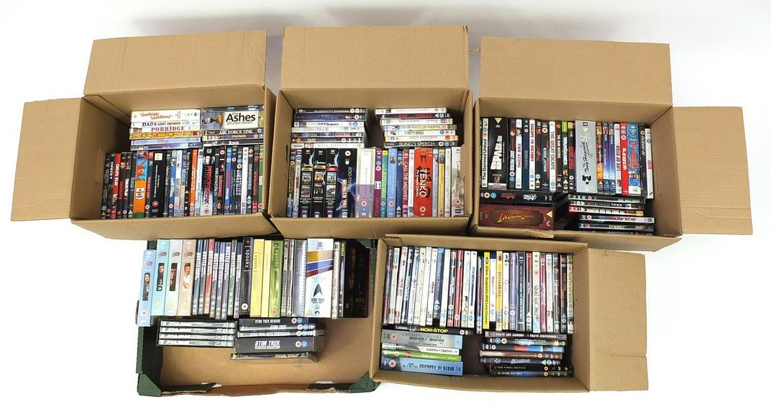 Large Collection Of Dvd's Including Box Sets, Tv