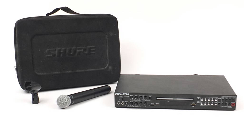 Shure Pa Microphone And Vocal Star Ampli...