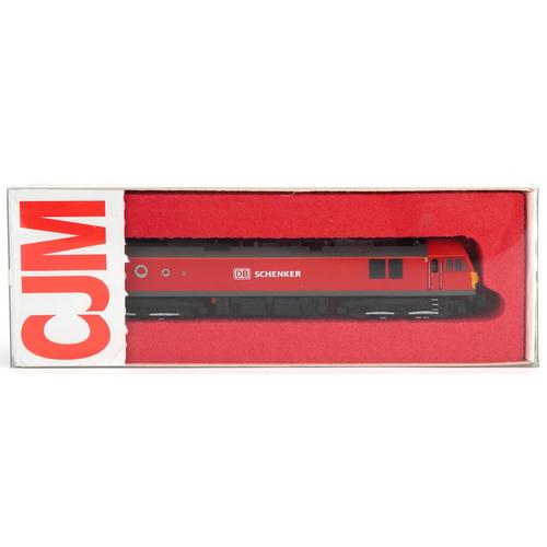 Cjm N Gauge Model Railway Db Schenker Livery Locomotive With Box And ...