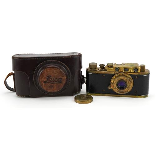 German military interest Leica style camera with Luftwaffe emblem and ...