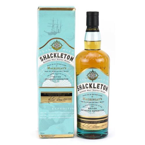 Bottle Of Shackleton Blended Malt Scotch Whisky With Box, British ...