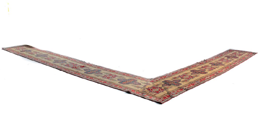 Turkish Wool L Shaped Rug