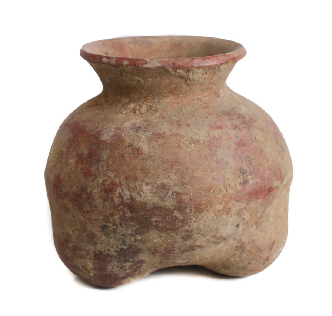Pre Columbian Pottery COLIMA Tripod Jar