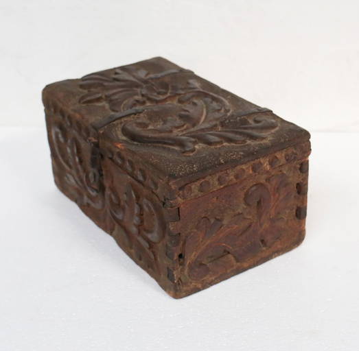 18th Century Hand Carved Box