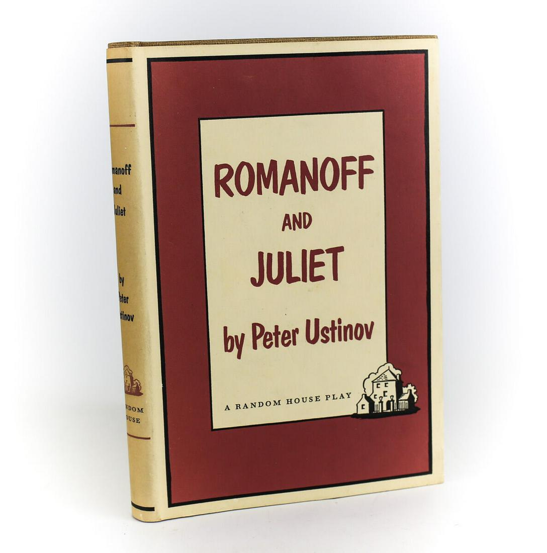 Peter Ustinov Romanoff and Juliet 1958 1st Ed DJ Estate of Jerry Wald ...