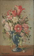 VADA SMITH FLORAL OIL ON CANVAS PAINTING - May 09, 2020 | Lewis & Maese ...