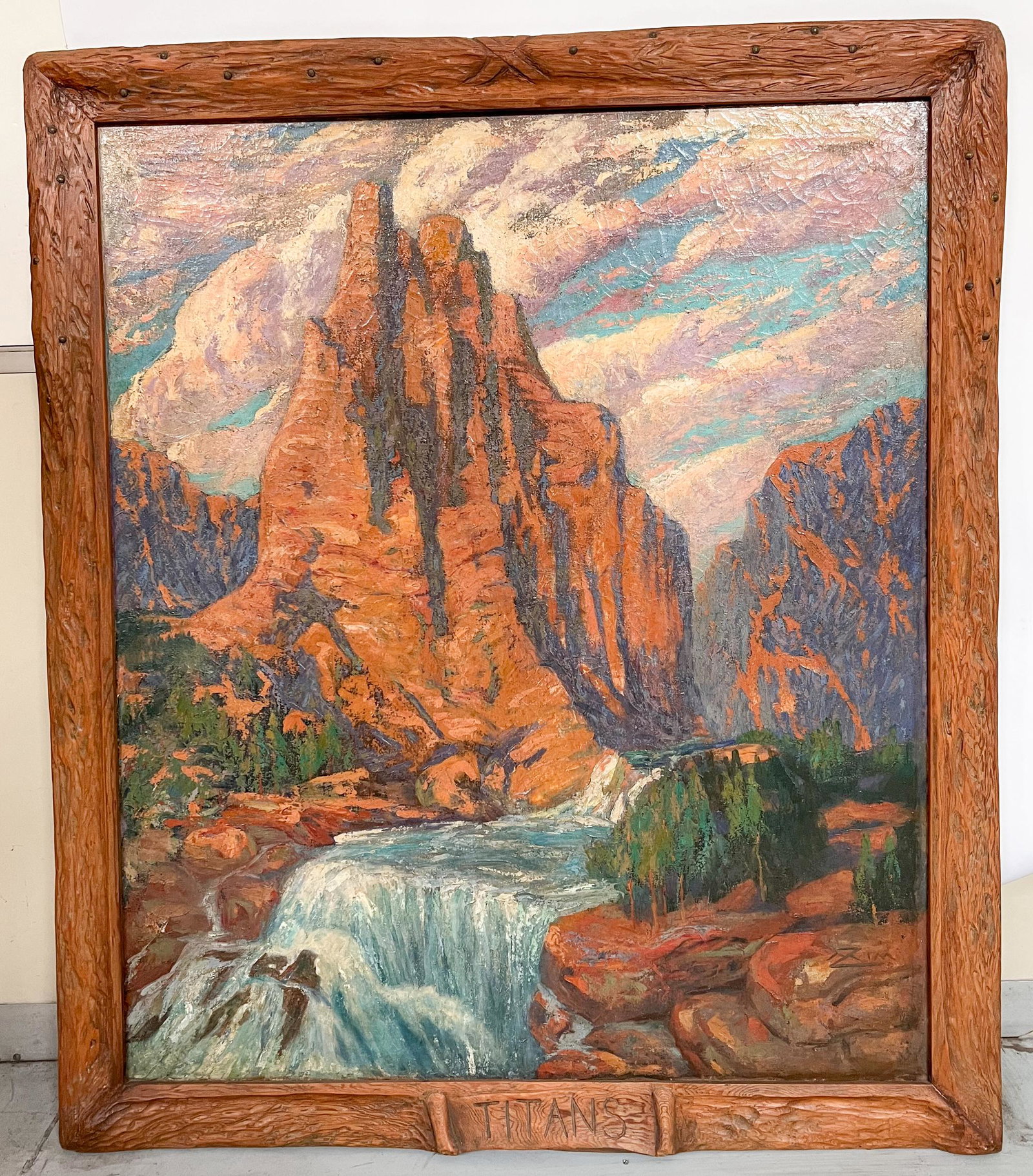 Marco Zim Zimmerman 1880 1963, Oil Painting