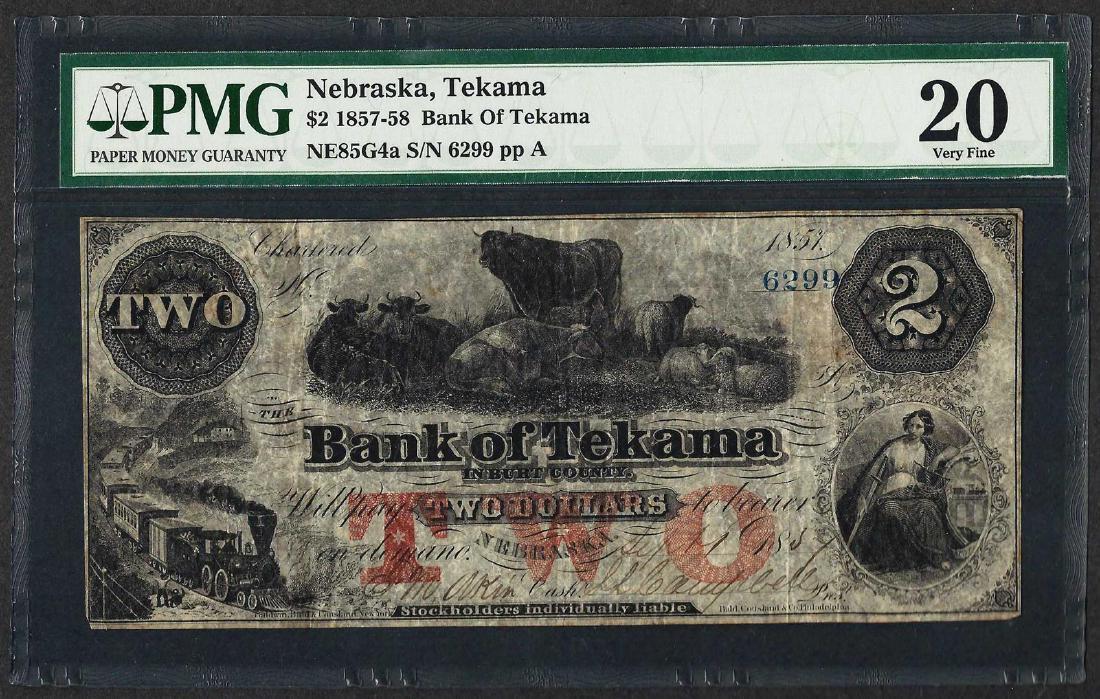 The Glory Bank 1834 $20 Satirical Note