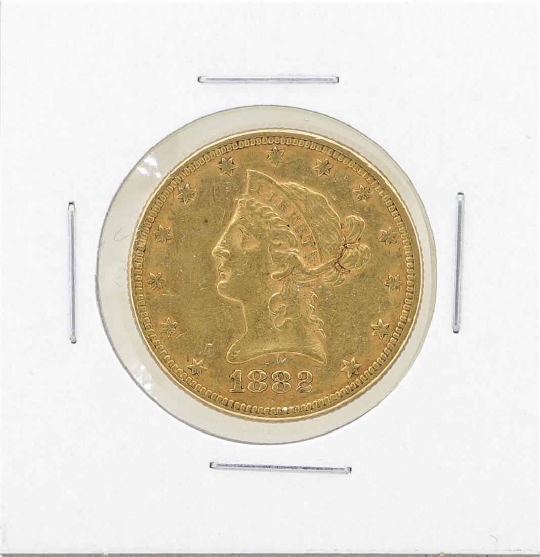 1882 $10 Liberty Head Eagle Gold Coin