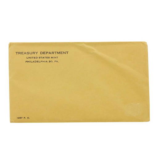 1957 (5) Coin Proof Set Unopened Envelope