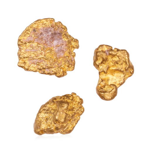 Lot Of Australian Gold Nuggets 3.77 Grams Total Weight