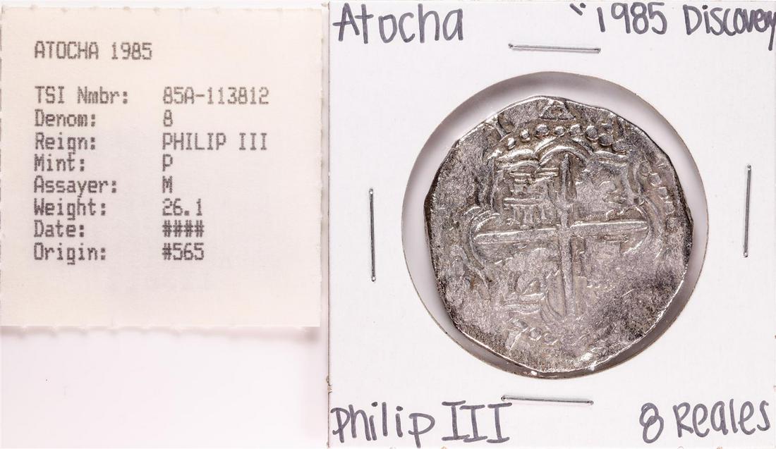 1985 Antocha Shipwreck Discovery 8 Reales Silver Coin - Sep 15, 2020 ...