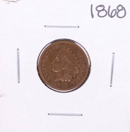 1868 Indian Head Cent Coin