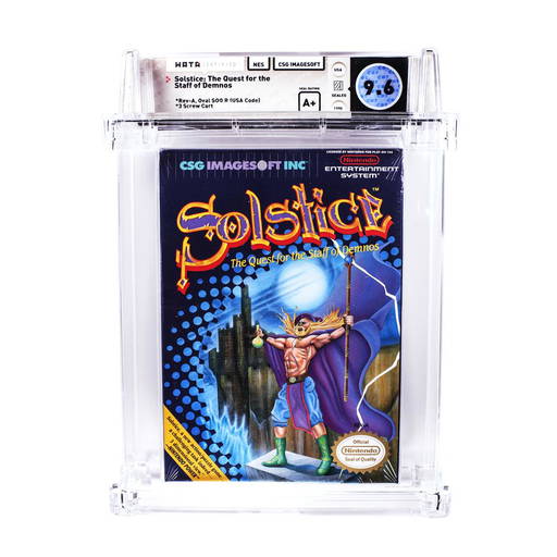 Solstice: The Quest for the Staff of Demnos NES Nintendo Sealed Video ...