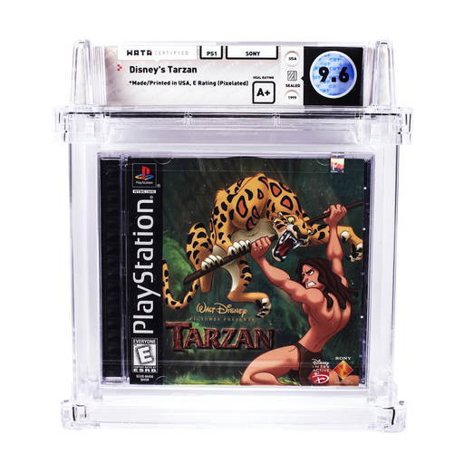Disney's Tarzan Ps1 Playstation Sealed Video Game Wata 9.6/a+