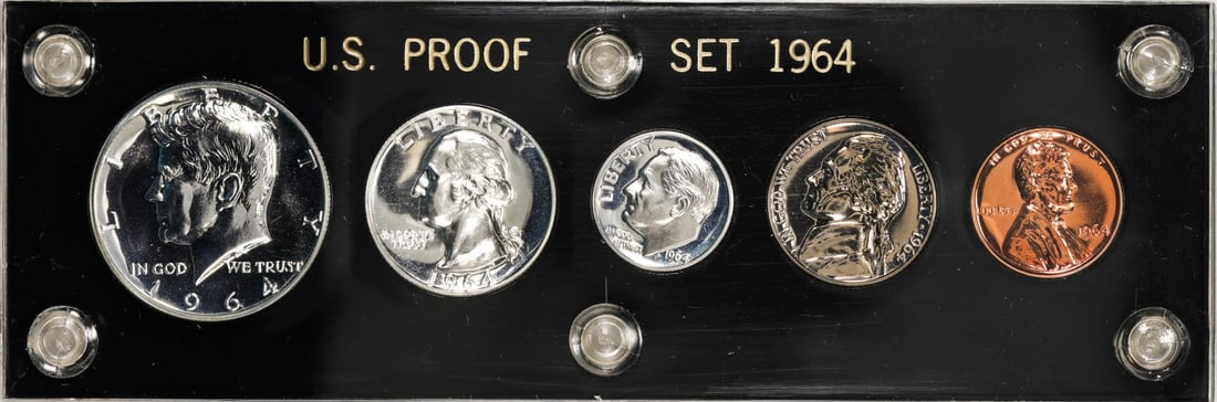 1964 (5) Coin Proof Set Auction