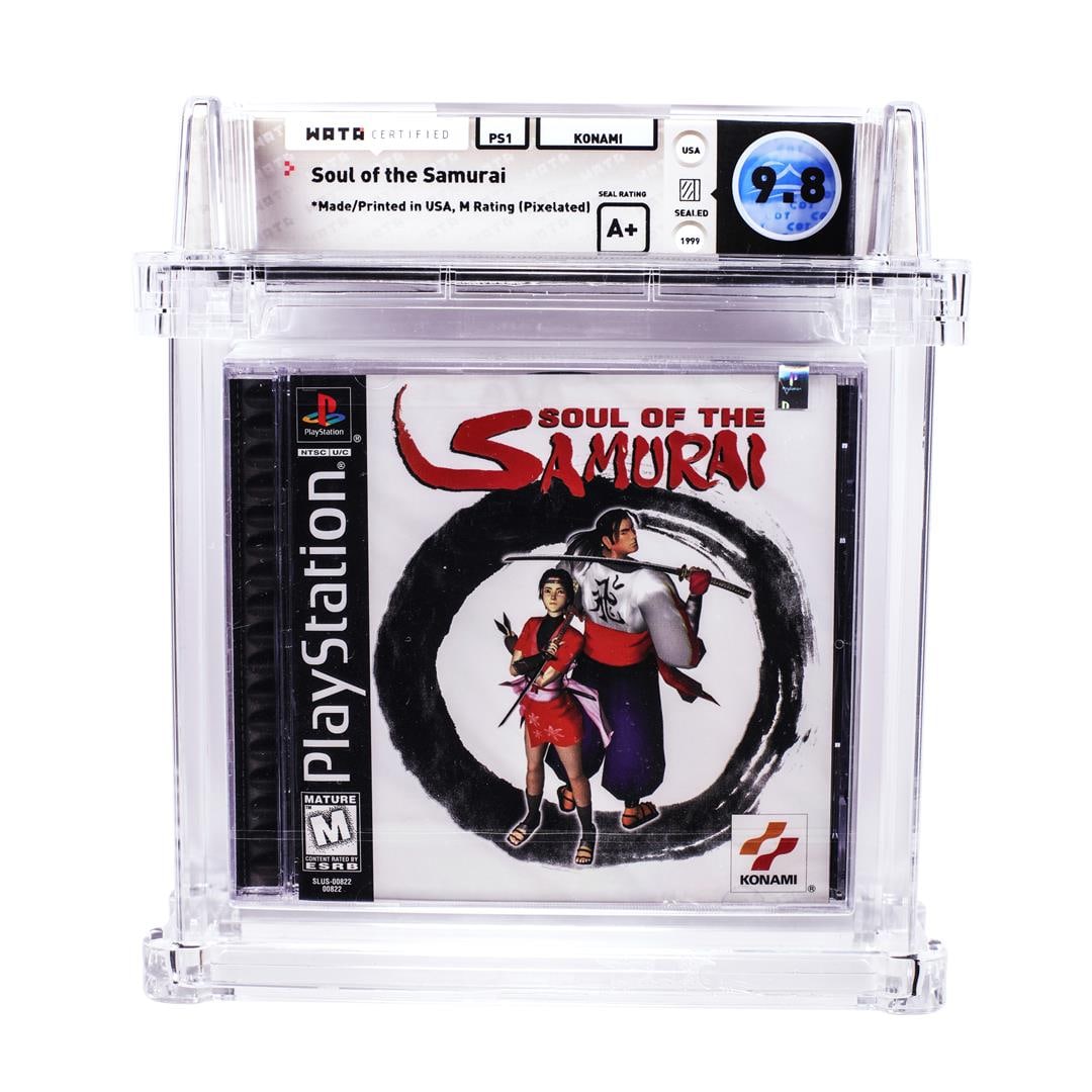 Soul Of The Samurai Ps1 Playstation Sealed Video Game Wata 9.8/a+ Auction
