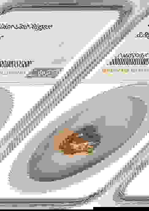 8.88 Gram Yukon Gold Nugget Ngc Graded Auction