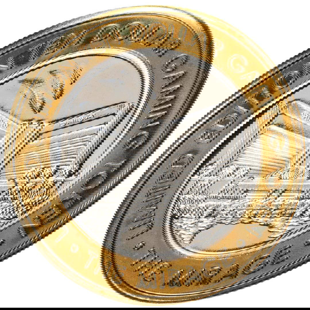 .999 Silver The Mirage Las Vegas, Nevada $10 Casino Limited Edition ...