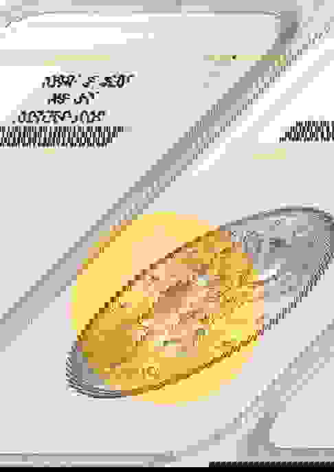 1894-s $20 Liberty Head Double Eagle Gold Coin Ngc Ms61 Old Fatty Holder Auction