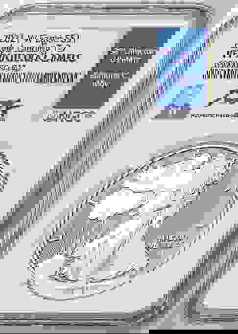 2021-w Type 2 $1 Proof American Silver Eagle Coin Ngc Pf70 Ultra Cameo Moy Signature Auction