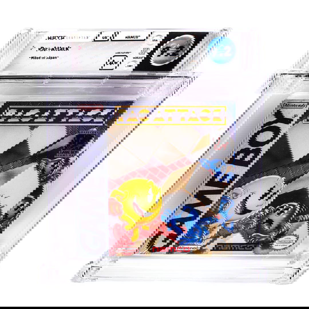 Pac-attack Nintendo Game Boy Sealed Video Game Wata 9.2/a+ Auction