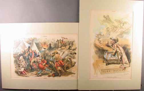 Two Puck Illustrations.