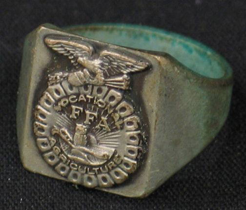 1666: STERLING FFA RING. - Jan 23, 2005 | Dargate Auction Galleries in PA