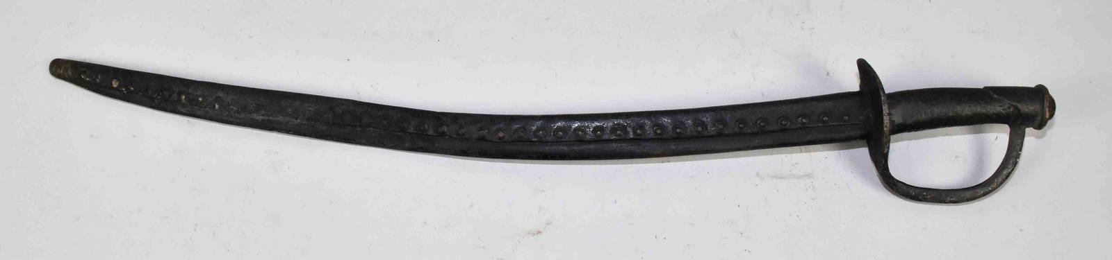 Solid Cast Iron Model Of A Ca. 1860 Naval Cutlass In