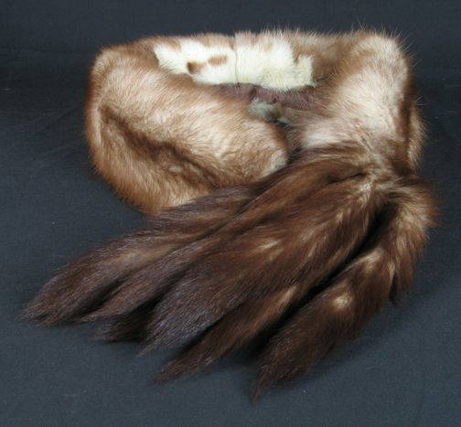 Vintage Fur Collar Wrap
