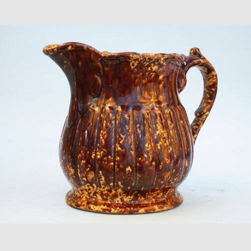 Rockingham Type Pitcher.