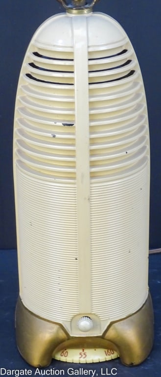 1941 Mitchell Lumitone Bakelite Radio Table Lamp Auction