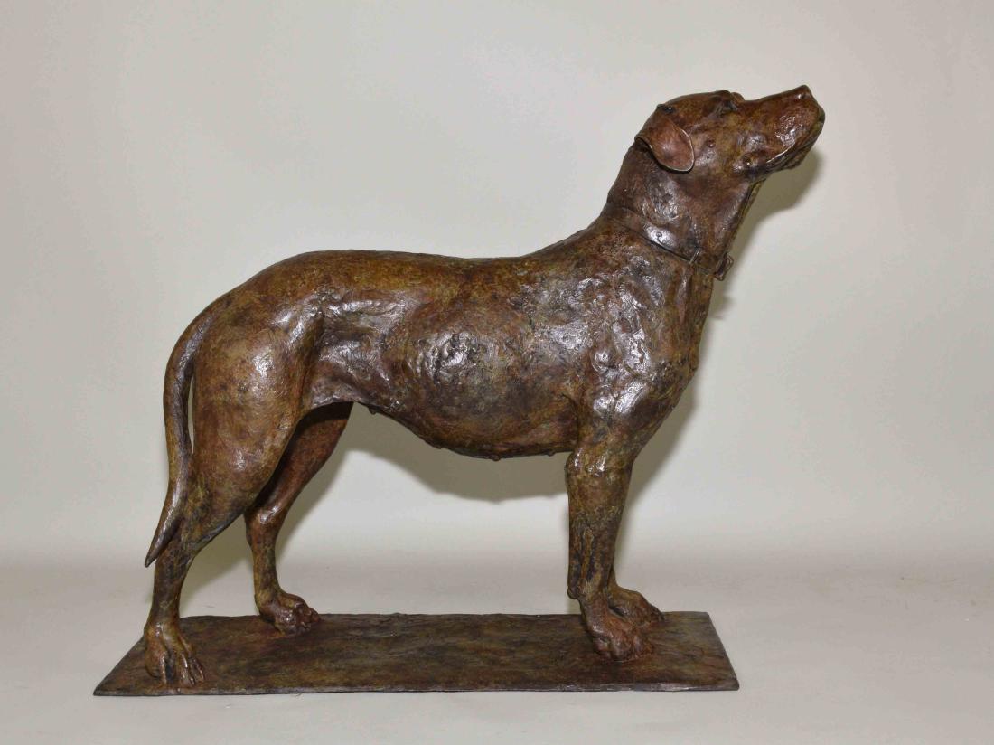 WALTER MATIA (AMERICAN/MD, b. 1953) BRONZE ''NOBODY'S