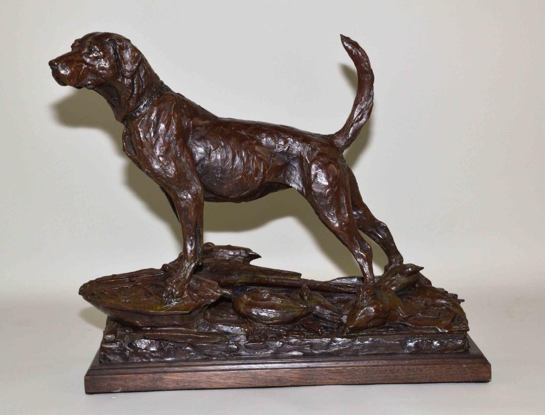 WALTER MATIA (AMERICAN, b. 1953) BRONZE ''FLIGHT DECK