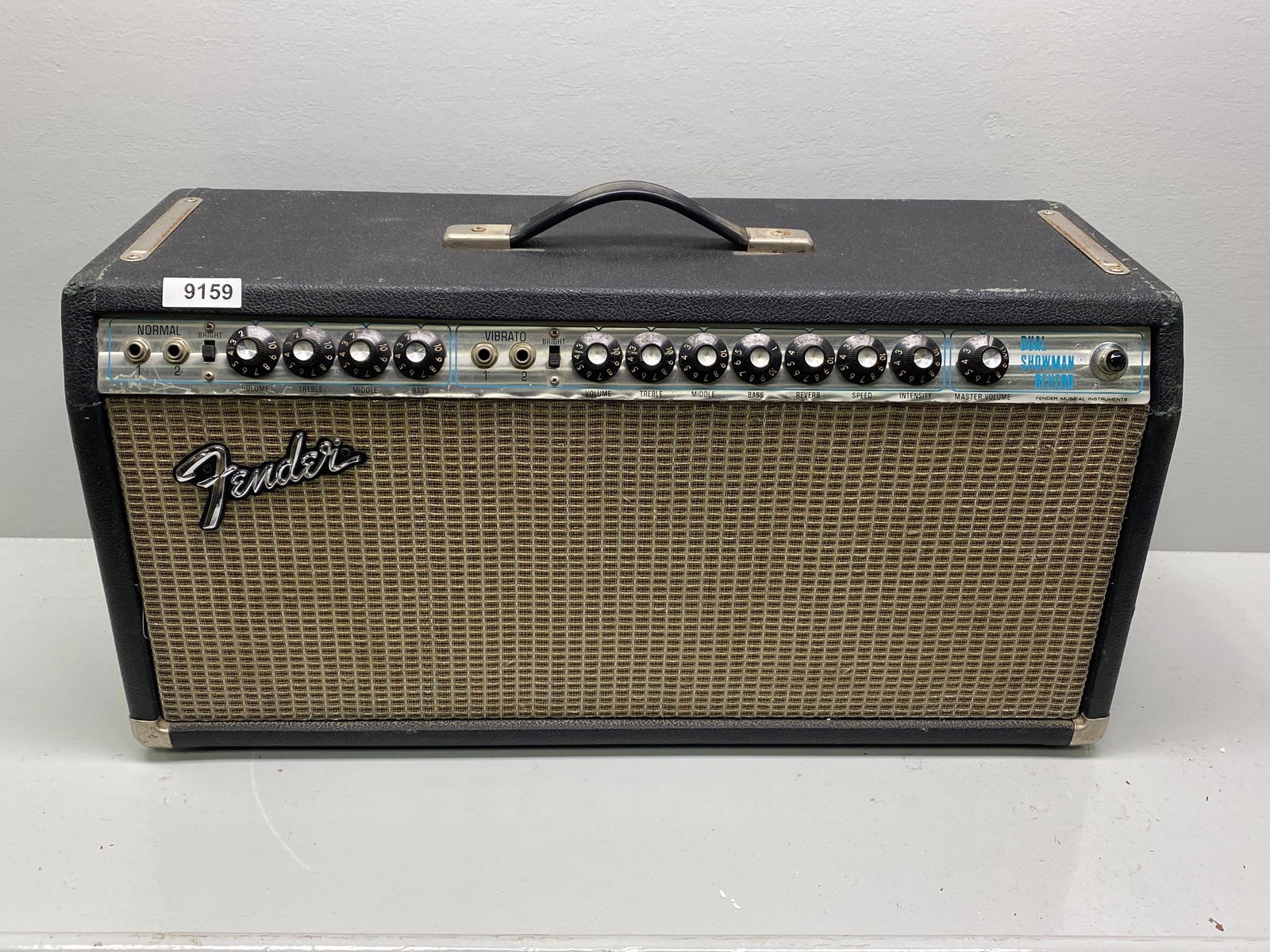Fender Vintage Dual Showman Reverb Tube Amp Head