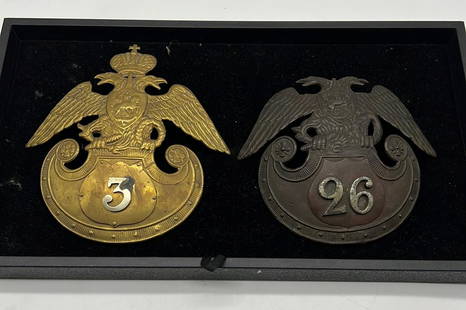 Pre Civil War Usmc Marines Shako Hat Badge Insignia