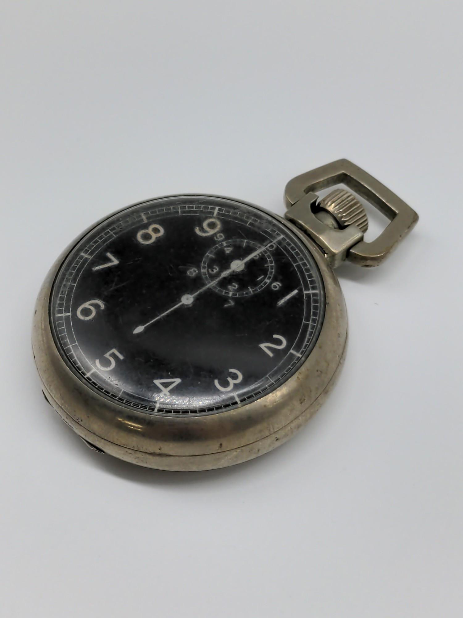 Wwii Elgin Type A 8 Us Army Jitterbug Bomb Timer Stop Watch