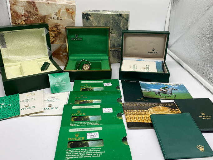 Lot of Rolex Boxes & Paperwork - Dec 15, 2022 | Dixon's Crumpton ...