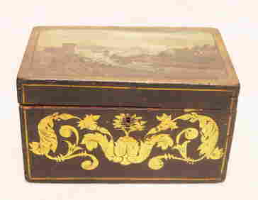 Jonas Weber Paint-Decorated Dresser Box - Jan 08, 2022 | New England ...