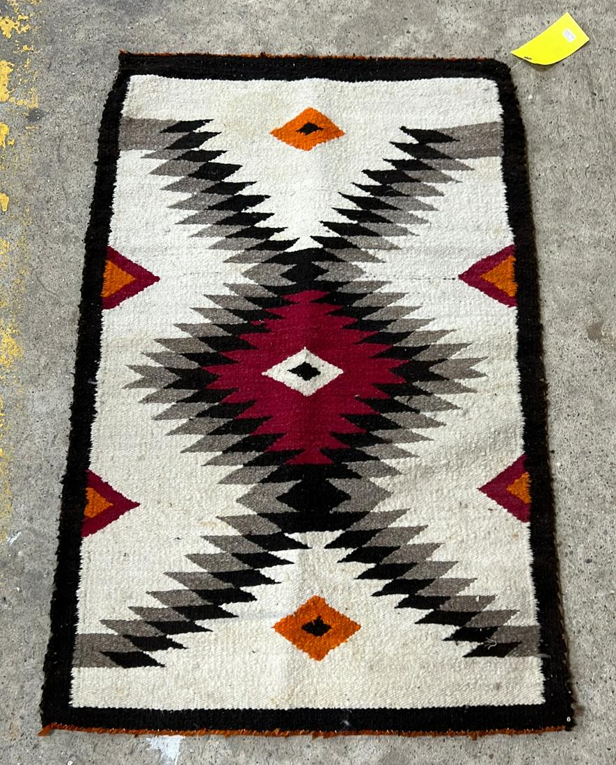 Navajo Native American Saddle Blanket