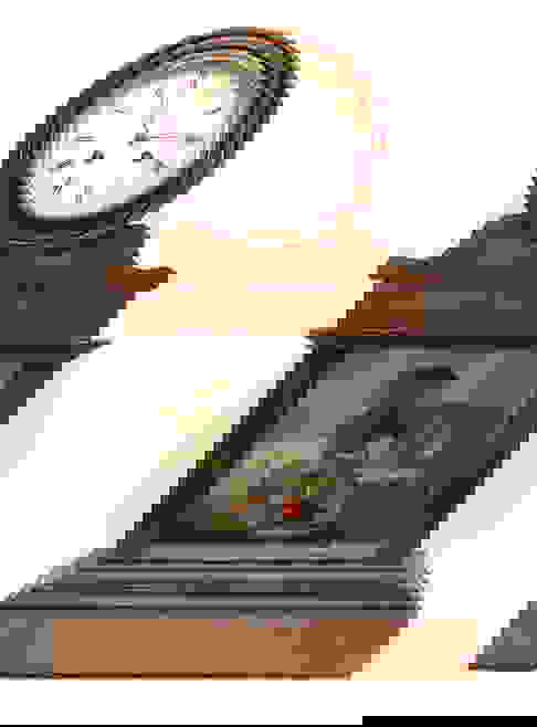 English Early Victorian Shelf Clock With Musical Maritime Automaton Auction