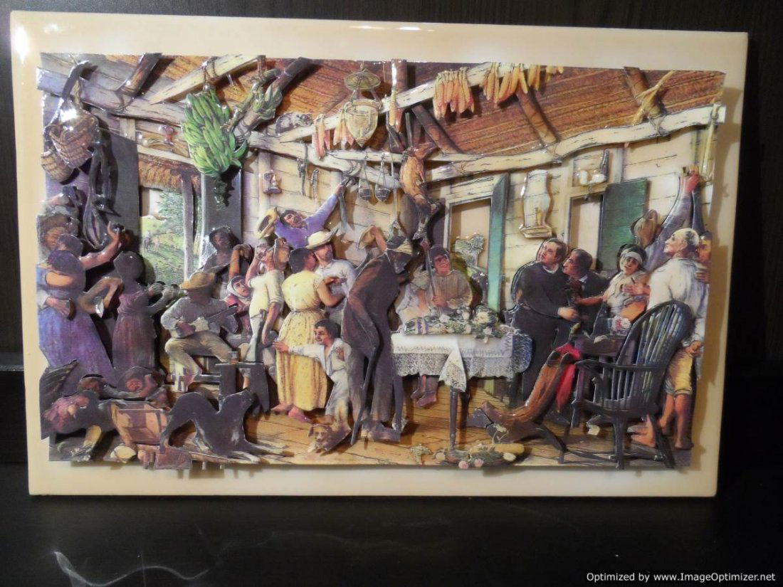 Francisco Oller El Velorio 3 D Art (#0151) on Mar 10, 2019 | Above and ...