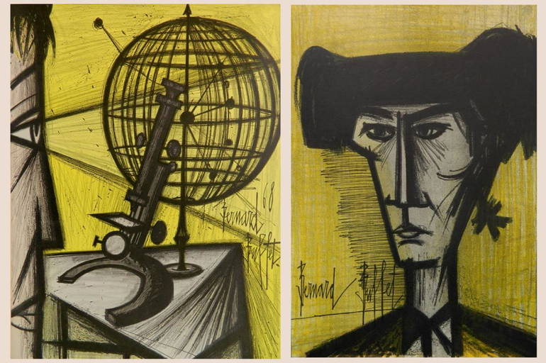 Bernard Buffet 2 Lithographs