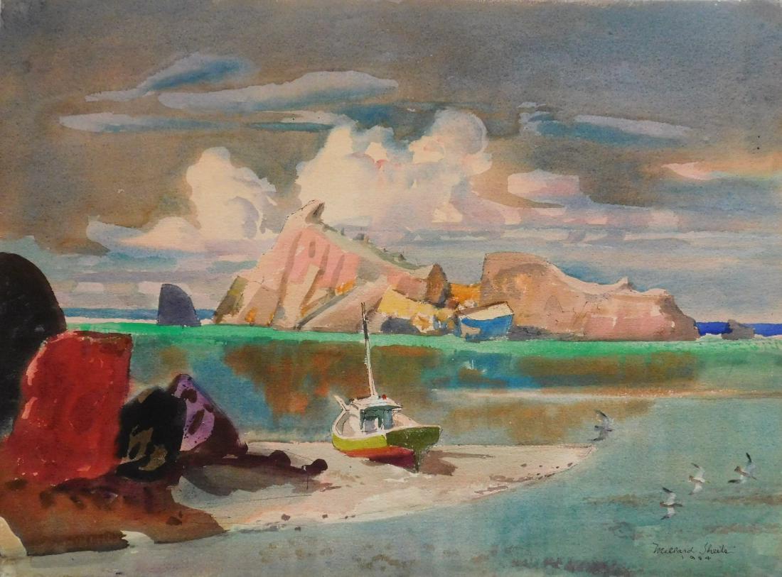 Millard Sheets watercolor