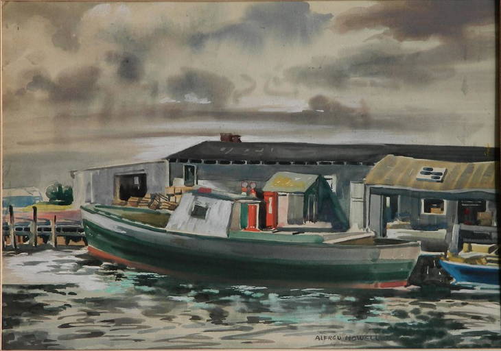 Alfred Howell Watercolor